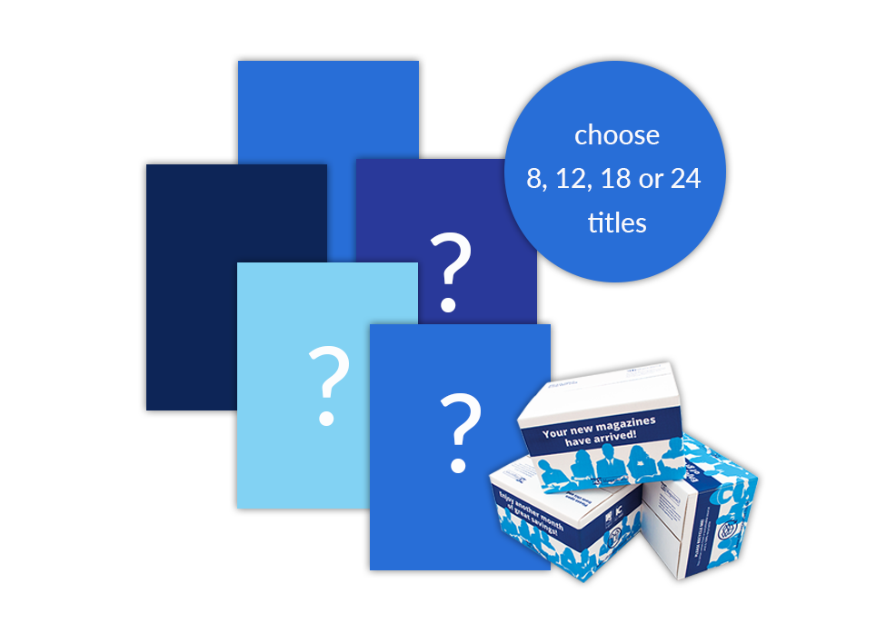 Pre-selected Magazine Subscription Packs for Businesses